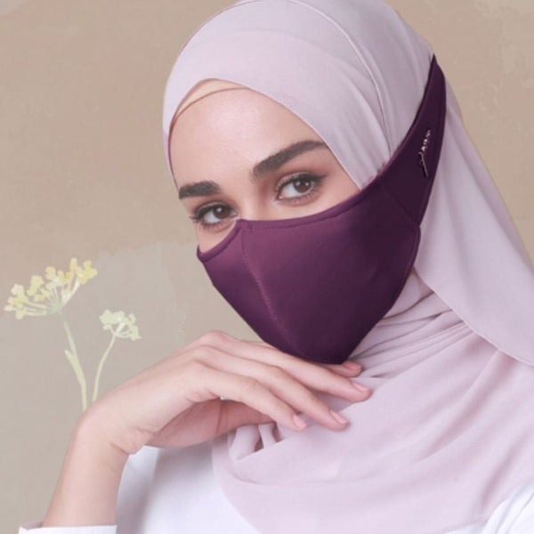 [100% AUTHENTIC] Hijab Headloop Strap Mask by JOVIAN - Almaz Hijabi